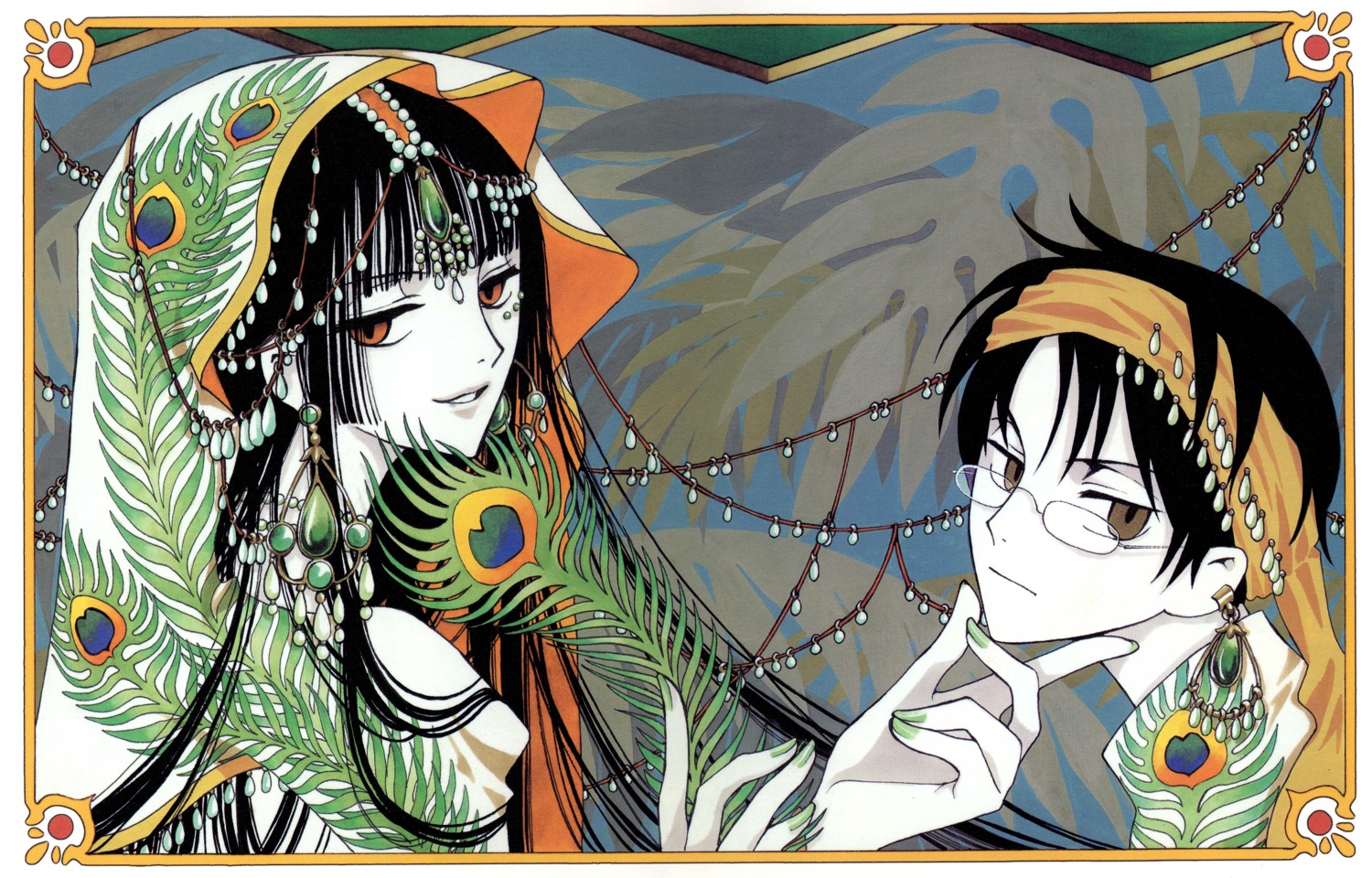 clamp xxxholic ichihara yuuko watanuki kimihiro | #23536 | yande.re